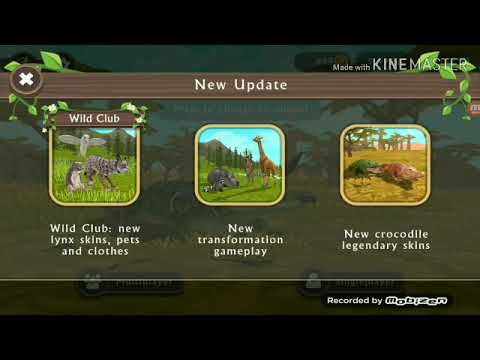 WildCraft New Update! Transformed Animals Are: Raccoon Deer Giraffe And ...