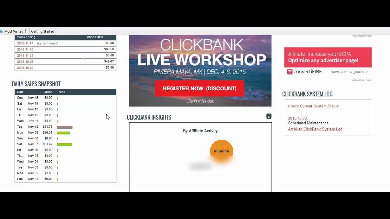ClickBank Review - My ClickBank Success Story - YouTube