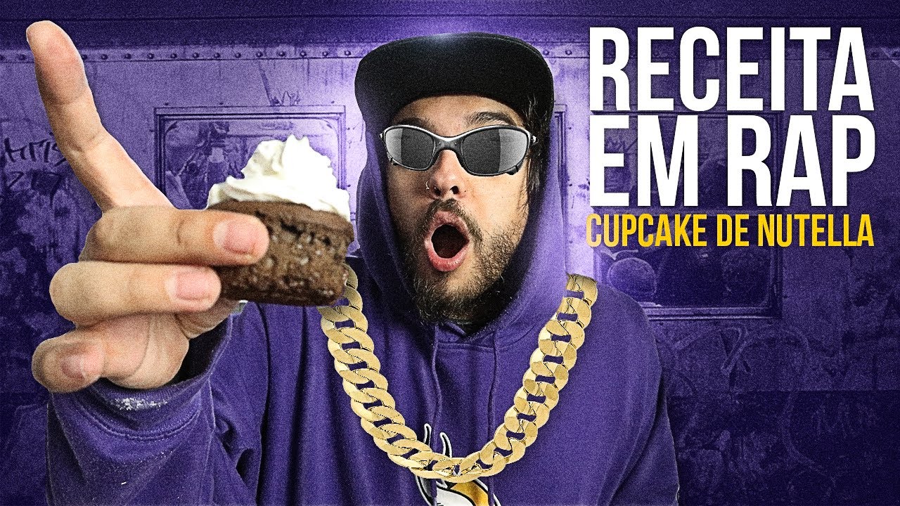 RECEITA EM RAP #01 - CUPCAKE DE NUTELLA | Rafinha Sanchez - YouTube