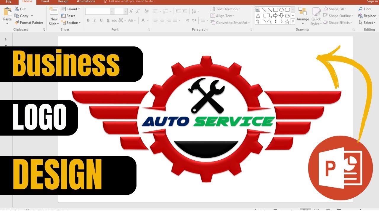 Create A Professional Business Logo Design In PowerPoint Brand 3D Create A Professional Business Logo Design In PowerPoint Brand 3D