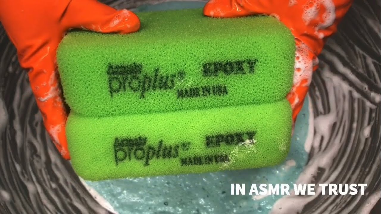 Foamy Thick Paste with Bleach Powder & Pine - YouTube