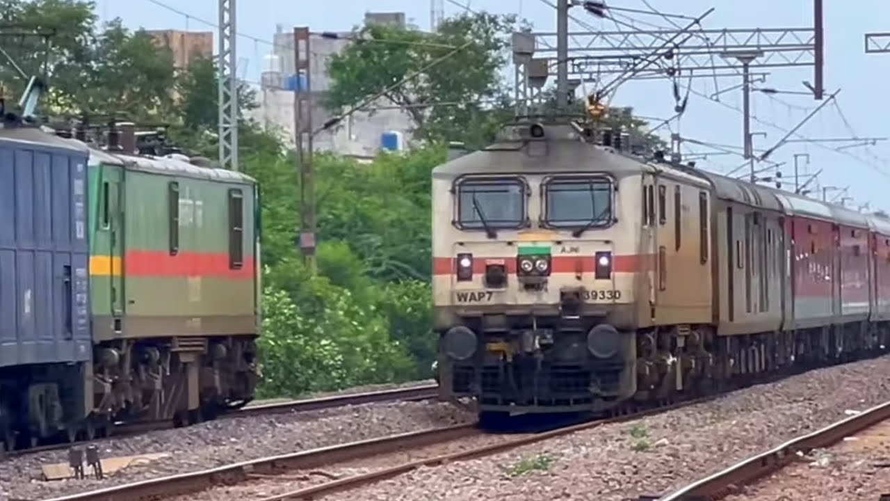 2 in 1 | RAJDHANI EXPRESS AND VANDE BHARAT EXPRESS | INDIAN RAILWAYS ...