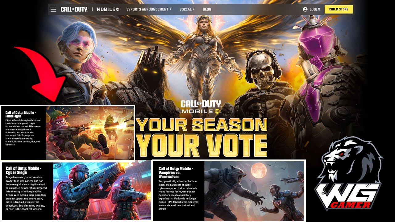 Vote e Escolha o Tema Para Uma Nova Temporada De Call Of Duty Mobile Em ...