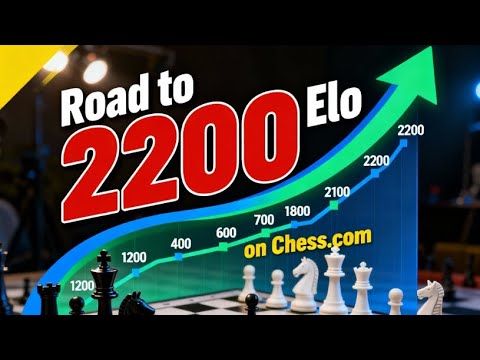 Quest for 2200 Elo: Live Chess Battles on chess.com - YouTube