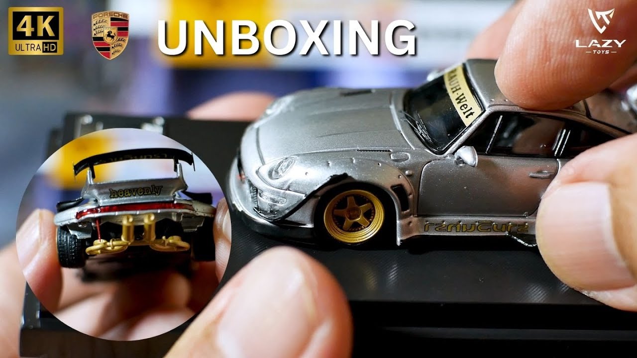 Unboxing RWB Porsche 993 Heavenly 1/64 Exposed Exhaust Pipe | STREET ...