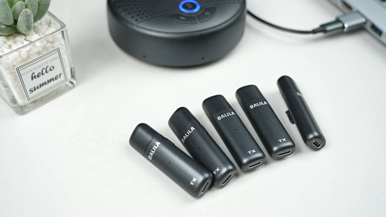 BALILA Conference Microphone CM200 | User guide - YouTube