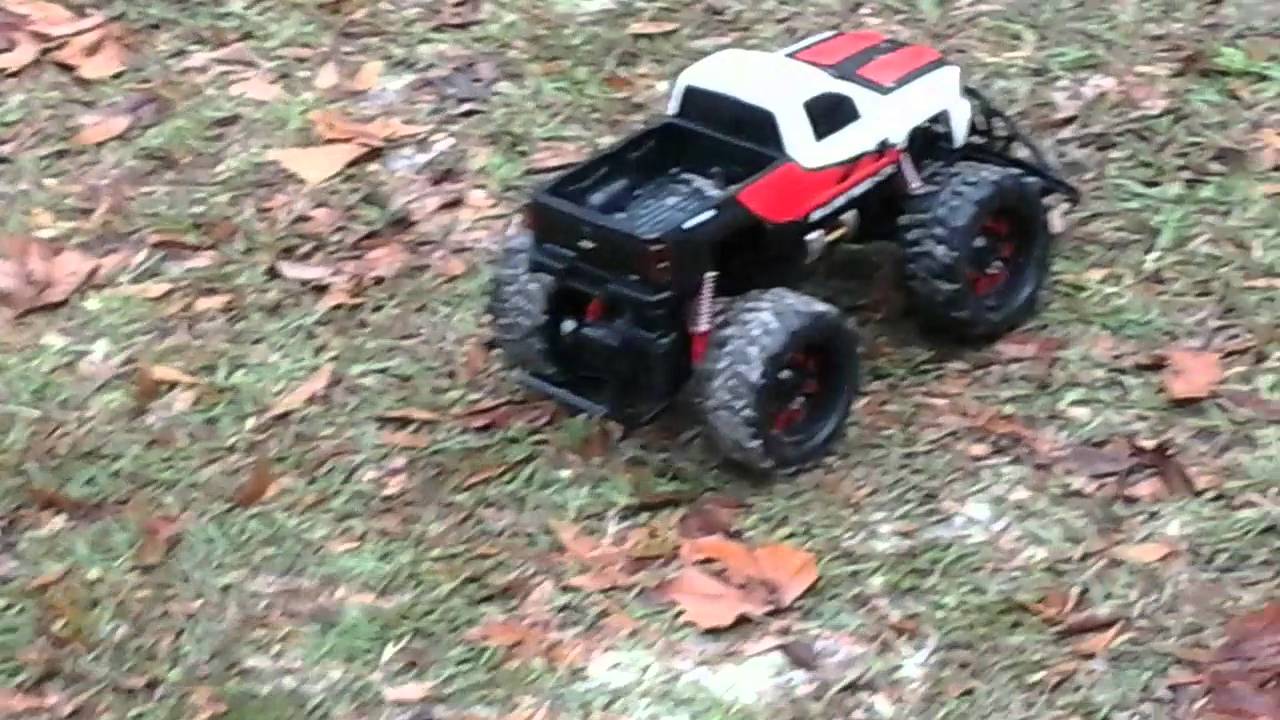 New Bright RC Silverado LTZ z71 truck test drive - YouTube