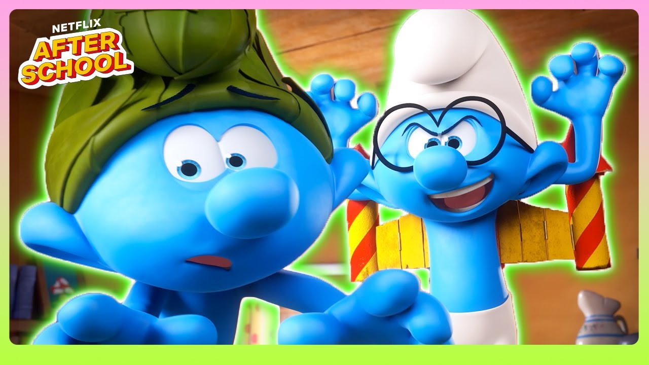 Brainy Smurf's Bedtime Mission! 💤 The Smurfs | Netflix After School ...