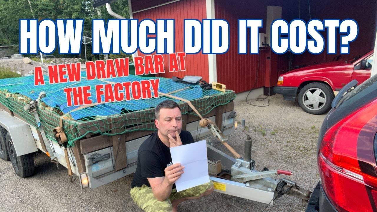 A new draw bar for my trailer | How much did it cost? | - YouTube