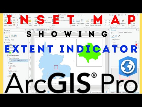 Inset Maps in ArcGIS Pro | Extent Indicator in ArcGIS Pro | Map Layout in ArcGIS Pro - YouTube