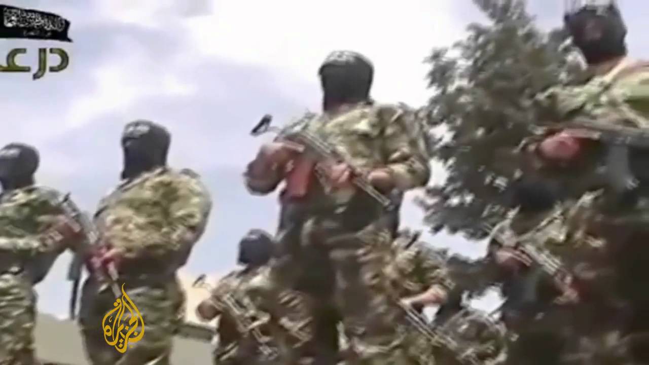 Rebel groups unite in Syria's Aleppo - YouTube