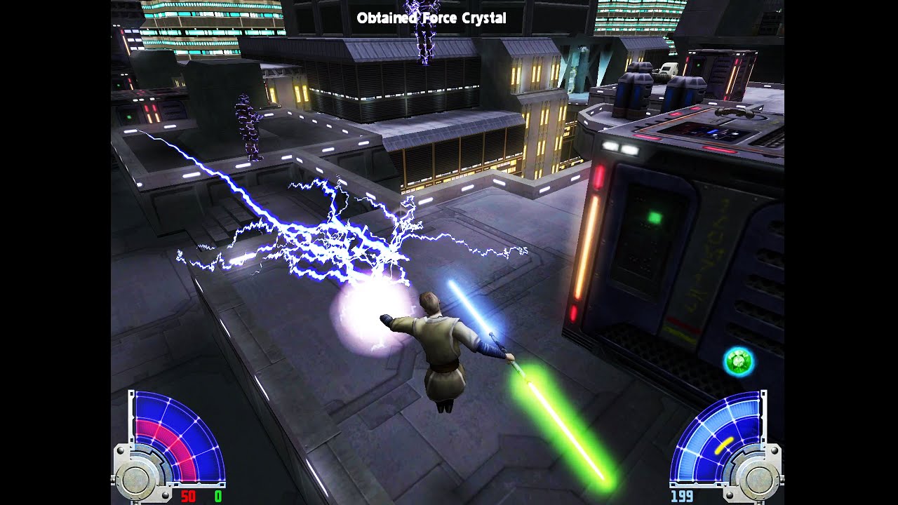 Jedi Academy Mission 10 - Coruscant - Assassin Droids (Star Wars) - YouTube
