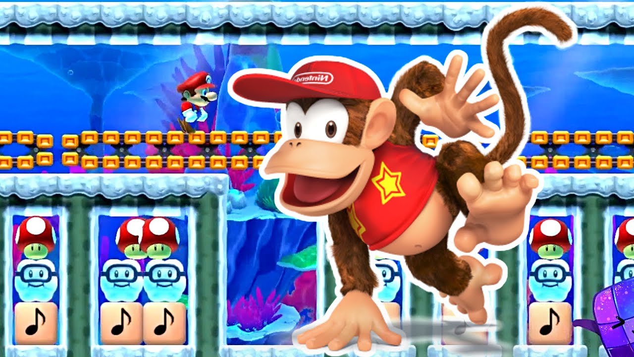 Super Mario Maker 2 🔧 Tones and I - Dance Monkey - YouTube