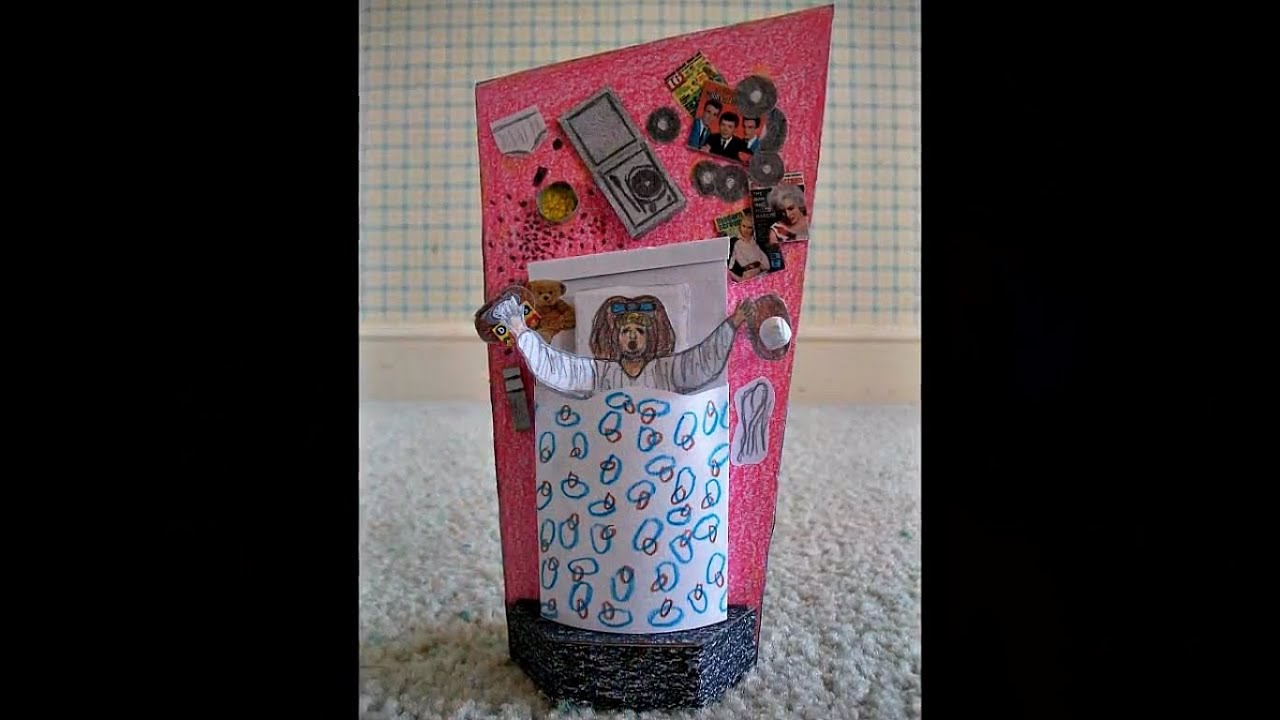 Paper Model of Tracy Turnblad's Bed/House from Hairspray the Musical ...