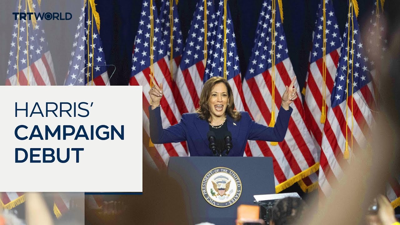 Harris: We secured enough support for Democratic nomination - YouTube