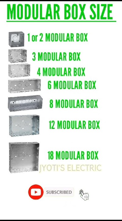 Modular Metal Box Details | Electrical Metal Box For Modular Switch ...