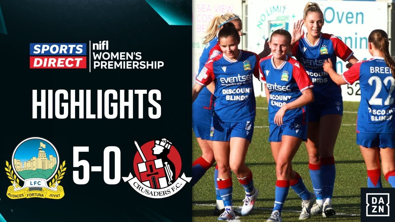 Eve Reilly scores THREE! | Linfield Women 5-0 Crusaders Strikers | # ...