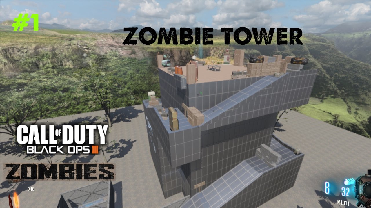 ZOMBIE TOWER CUSTOM ZOMBIES "DEFENDIENDO LA TORRE" DE NUEVO #1 | BLACK ...