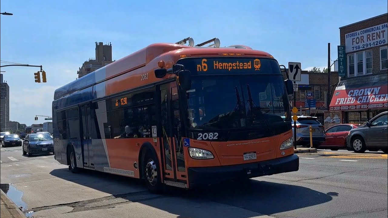 NICE Bus: New Flyer Xcelsior XE40 #2082 operating on the N6 towards ...