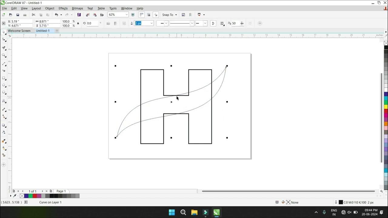 Virtual Segment Delete Tool In CorelDRAW - YouTube