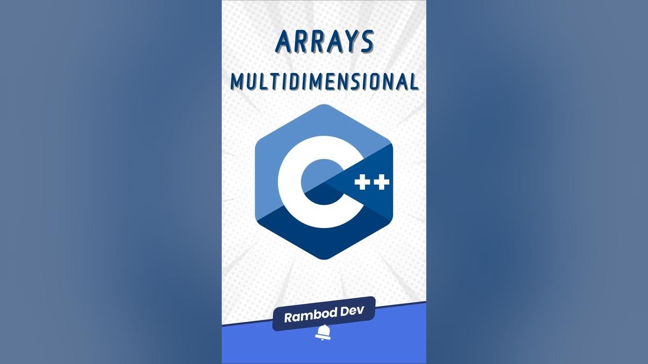 C++ Arrays Multidimensional | Byte-Sized Lessons #CPlusPlus # ... C++ Arrays Multidimensional | Byte-Sized Lessons #CPlusPlus # ...