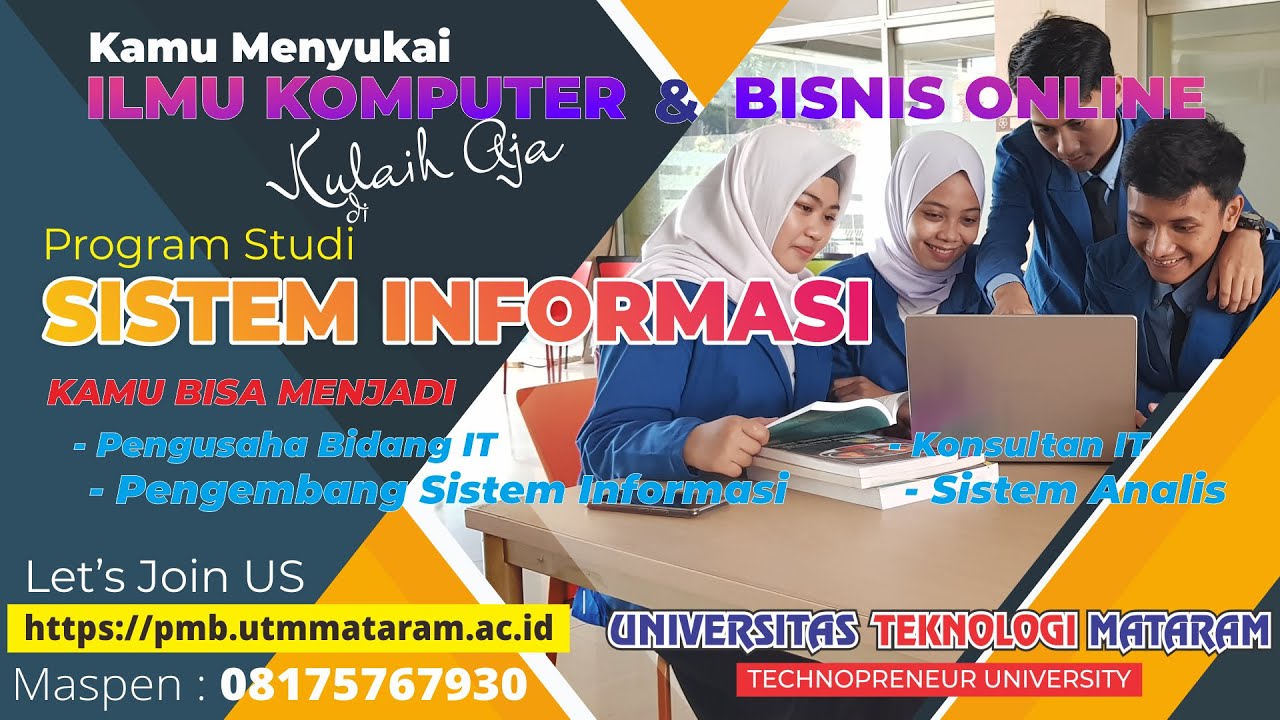Program Studi S1 Sistem Informasi - YouTube
