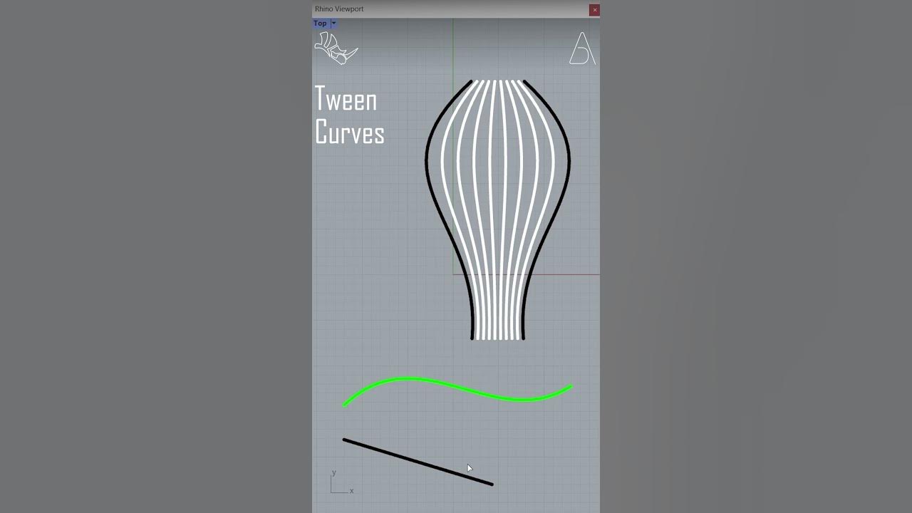 Tween Curves - Rhino Tutorial - YouTube