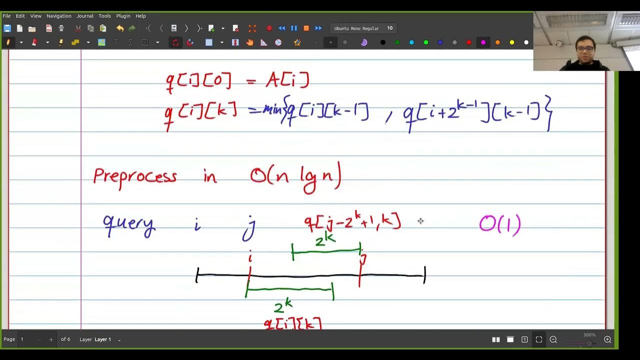 Lecture 38 - Sparse Tables and Suffix Arrays - YouTube