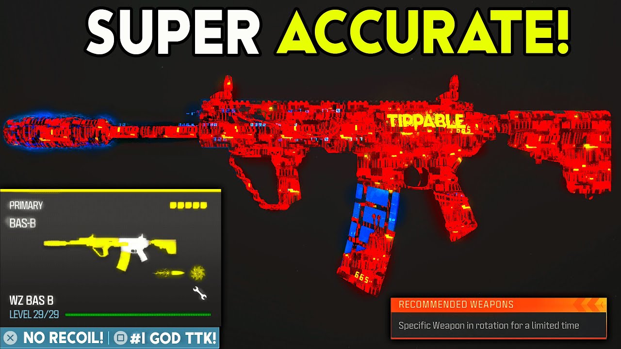 New BAS B Loadout Meta is VERY GOOD in WARZONE UPDATE! 🎯 (Best Bas B ...