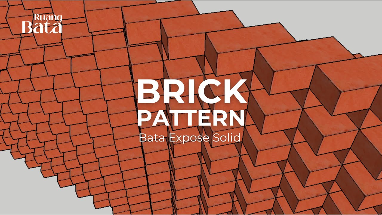 Referensi Pattern / Motif Timbul Bata Expose Solid Natural - v1 - YouTube