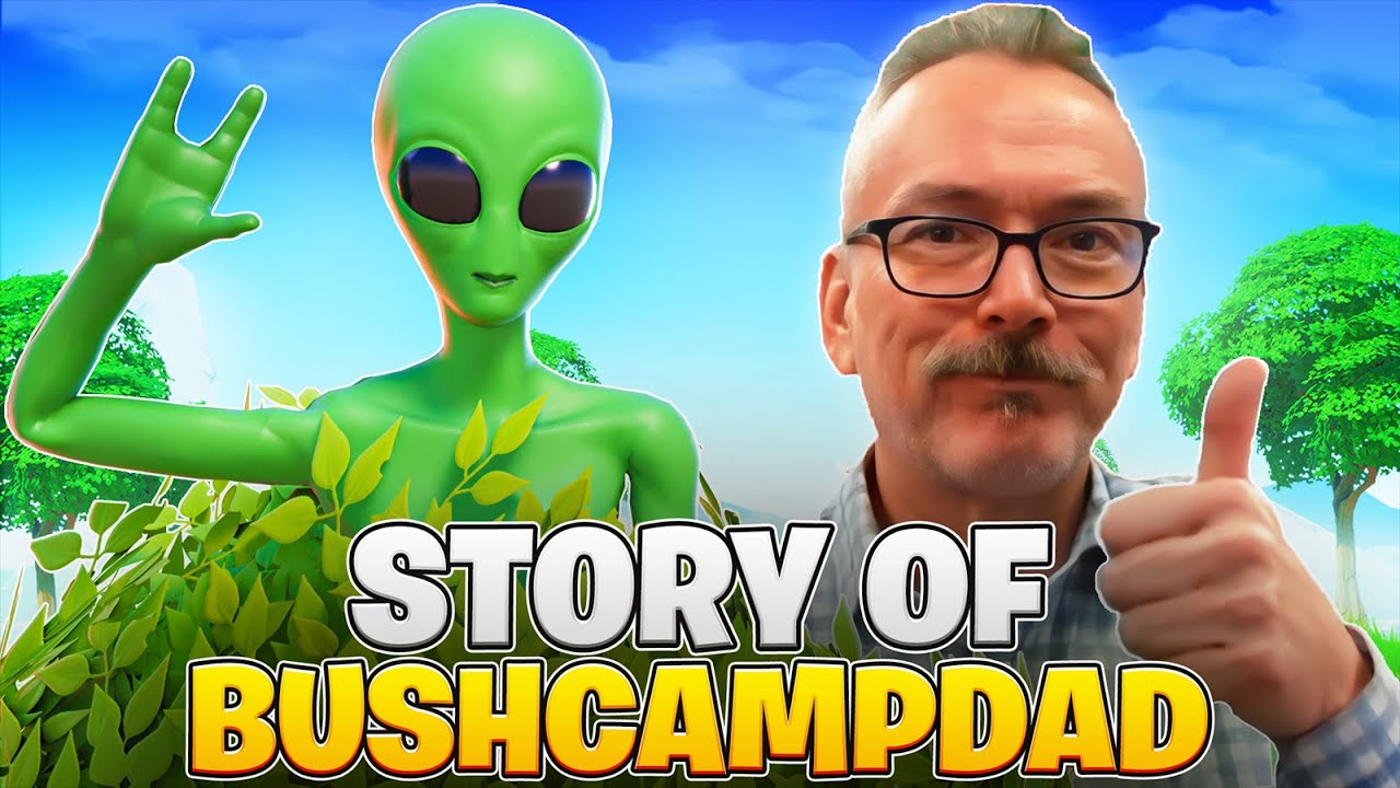 The Story Of BushCampDad: Fortnite's #1 Camper - YouTube