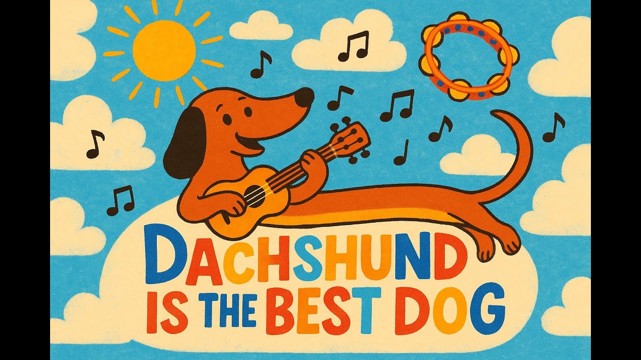 Dachshund Is the Best Dog 🐾🎶 (Music Video) - YouTube
