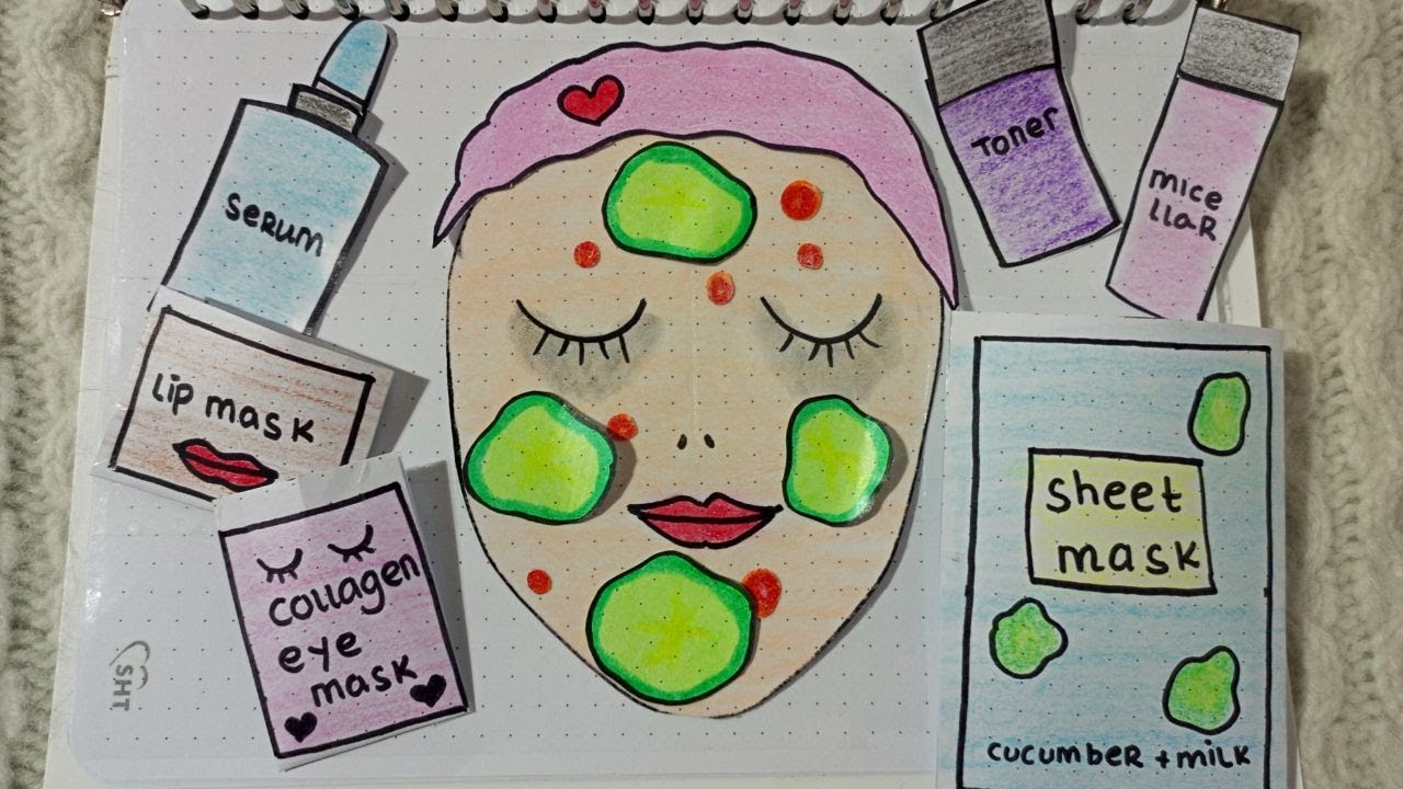 [ paperdiy 🍑 ] Face treatment !!! | paper play |beauty 💄🪞 - YouTube