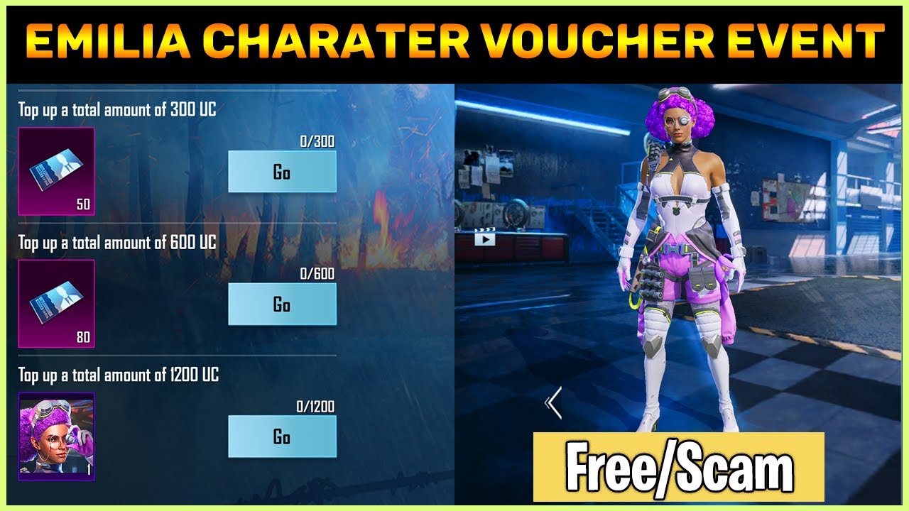 How Can We Get Emilia Character For Free In BGMI ? 😂 || New Emilia ...