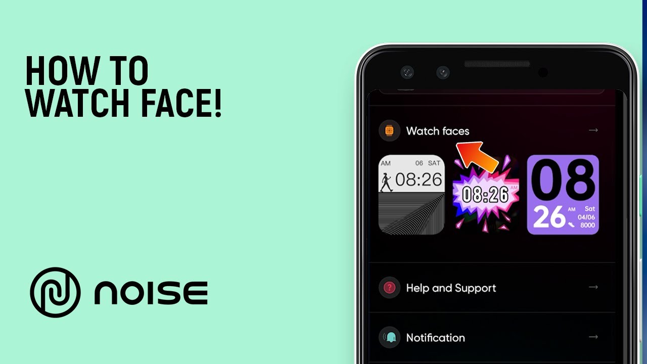 How to Change Watch Face Using Noisefit Application [easy] - YouTube