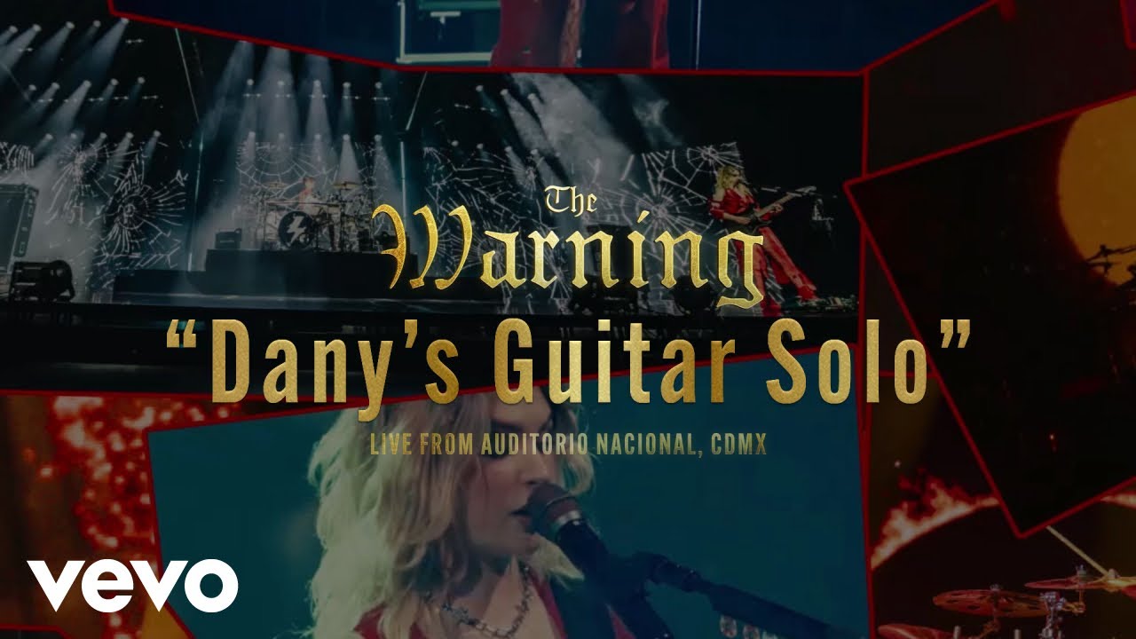 The Warning - Dany’s Guitar Solo (Live from Auditorio Nacional, CDMX ...