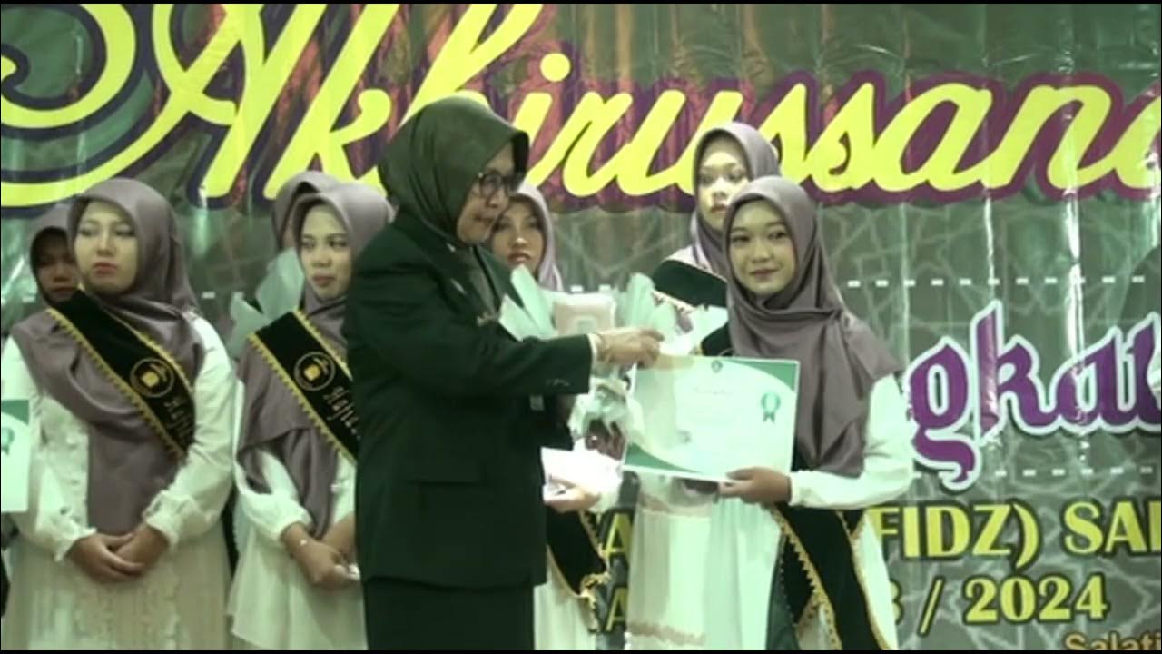WISUDA TAHFIDZ ANGKATAN 2 ~ SMP Muhammadiyah (Tahfidz) Salatiga ~ Sesi 2 - YouTube