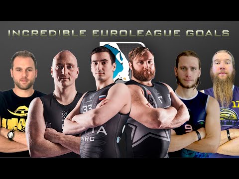 Underwater Rugby - Incredible Euroleague goals