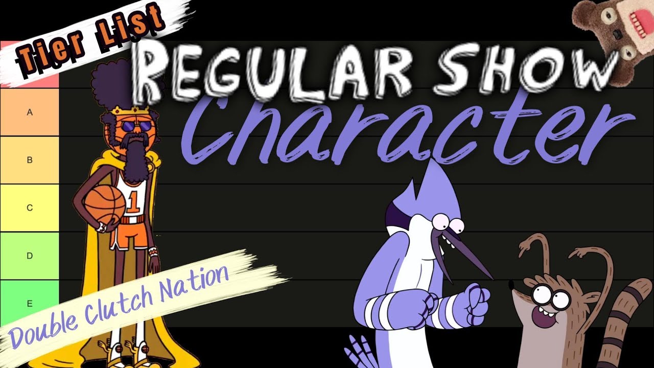 Ranking Regular Show Show Characters (Tier List) - YouTube