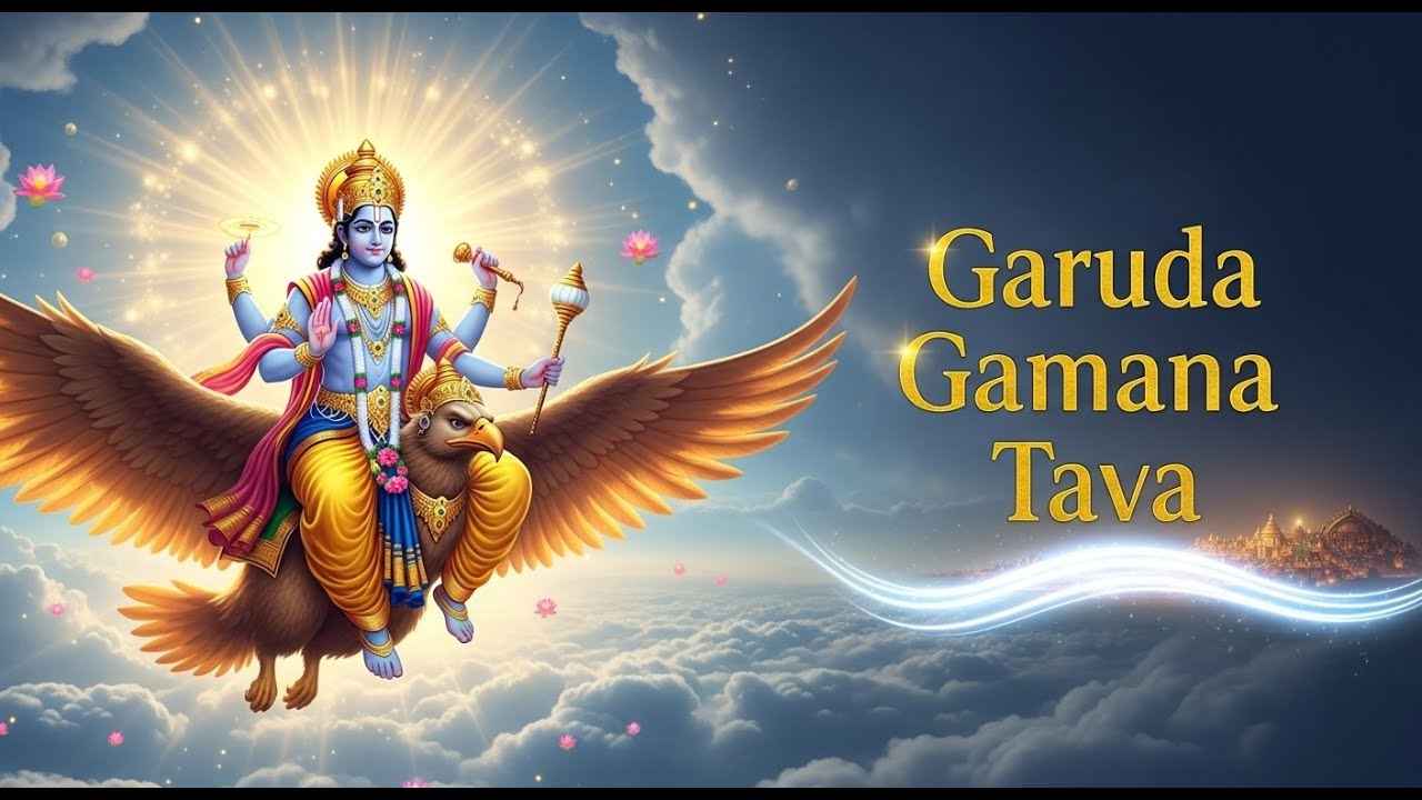Garuda Gamana Tava – Divine Chant in Praise of Lord Vishnu | Powerful ...