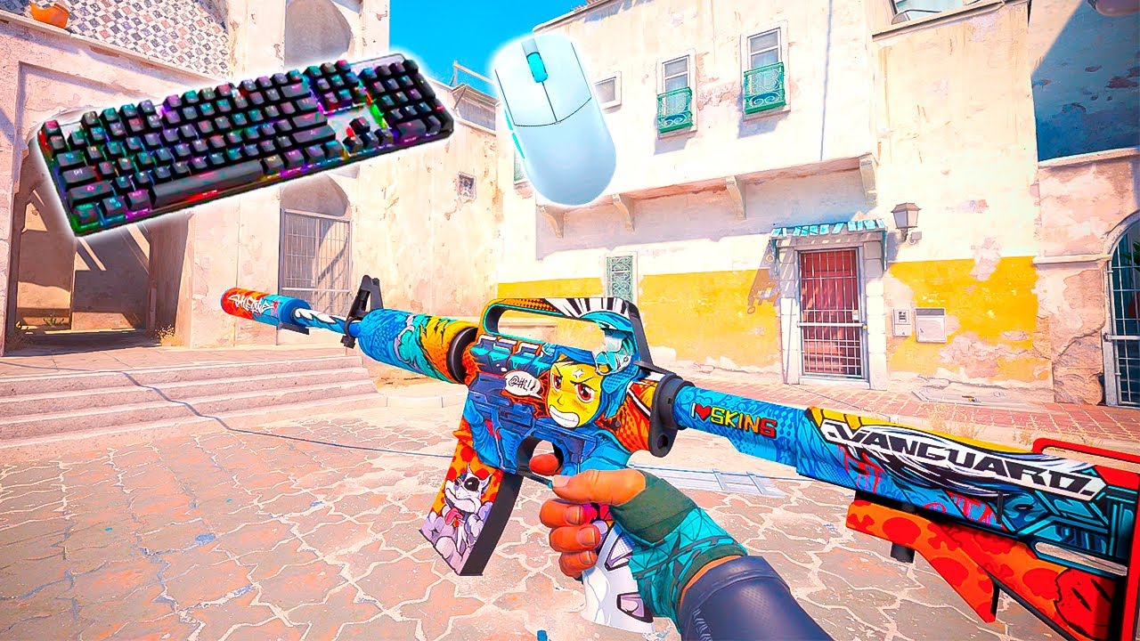 M4A1-S | Player Two & Keyboard Sounds ASMR 😴 /CS2 Gameplay! - YouTube