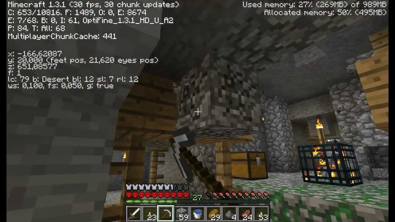 [CZ] | Minecraft | Singleplayer - HardCore | [4] | Spawnery kostlivec ...