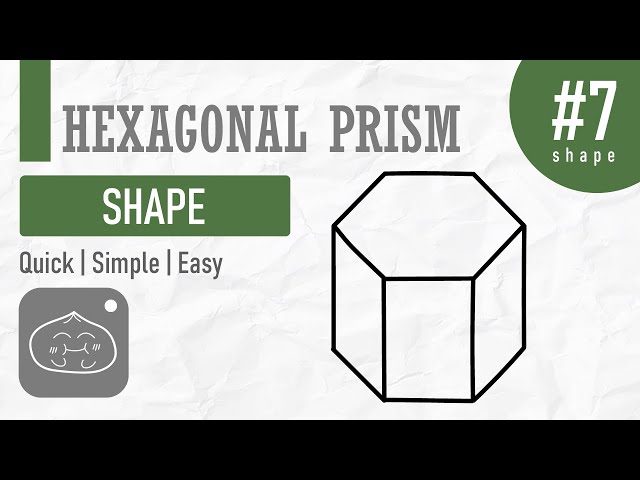 How To Draw A Hexagonal Prism