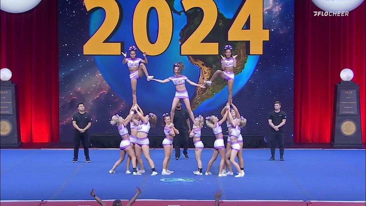 Tribe Cheer Mystic Semifinals [The 2024 Cheerleading Worlds] WITH SOUND - YouTube