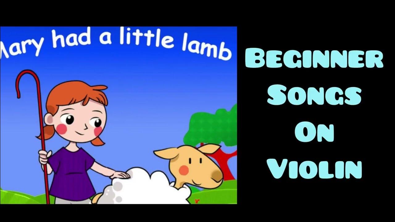 Mary had a little lamb violin tutorial - YouTube