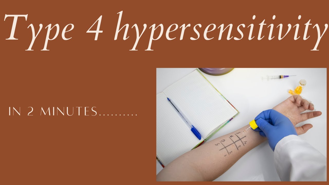 Type 4 hypersensitivity reaction in 2 mins! - YouTube