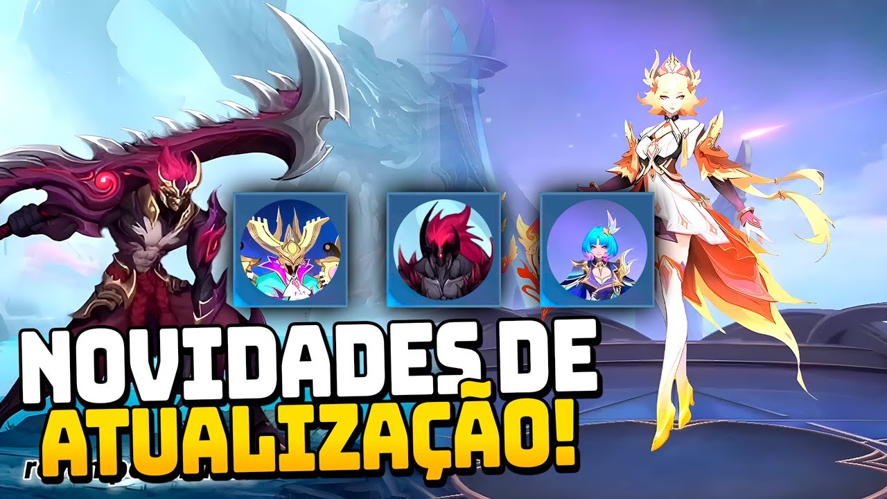 𝗡𝗢𝗩𝗜𝗗𝗔𝗗𝗘𝗦 𝗗𝗘 𝗟𝗔𝗡𝗖̧𝗔𝗠𝗘𝗡𝗧𝗢! NOVO REVAMP HANZO! NOVA SKIN ZHUXIN! MOBILE ...