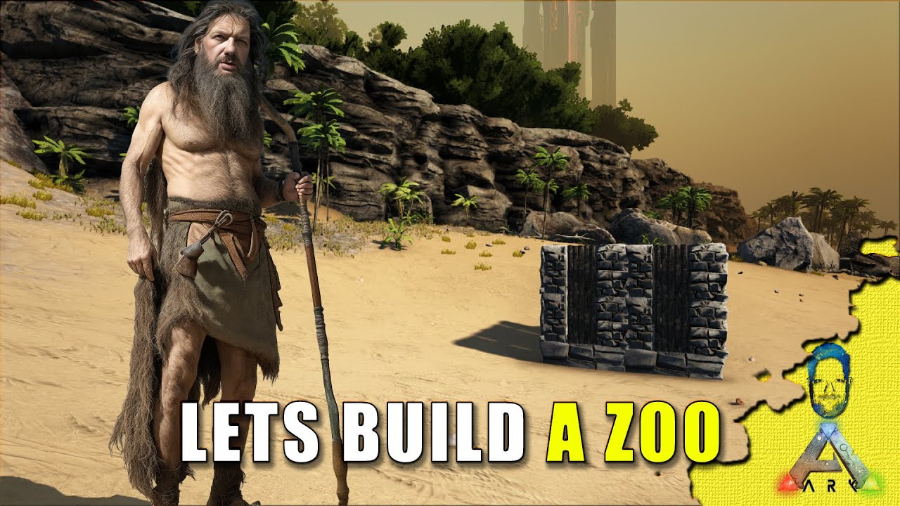 Ark Survival Evolved Let's Build a Zoo - Live Stream EP 64 - YouTube