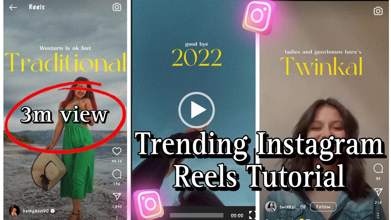 Trending Instagram Reels Tutorial Viral Instagram Reels Editing ...