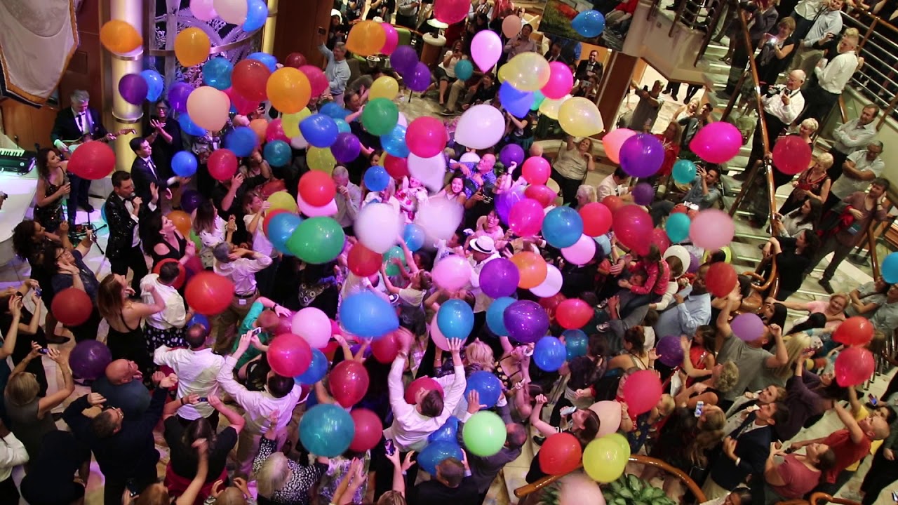 Balloon Drop Star Princess Cruise Alaska 2019 - YouTube